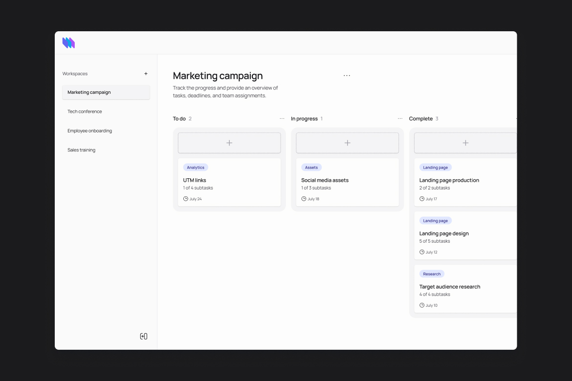 Skillthrive | Kanban board code challenge