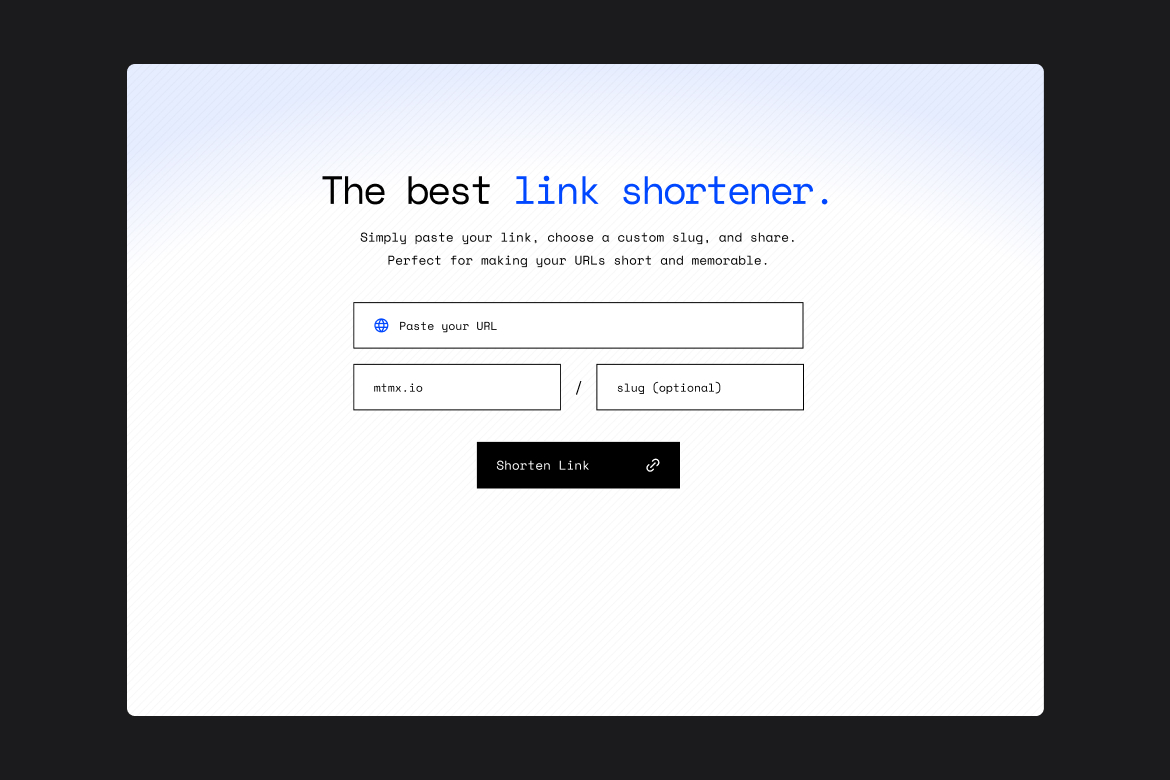 Skillthrive | Link shortener code challenge