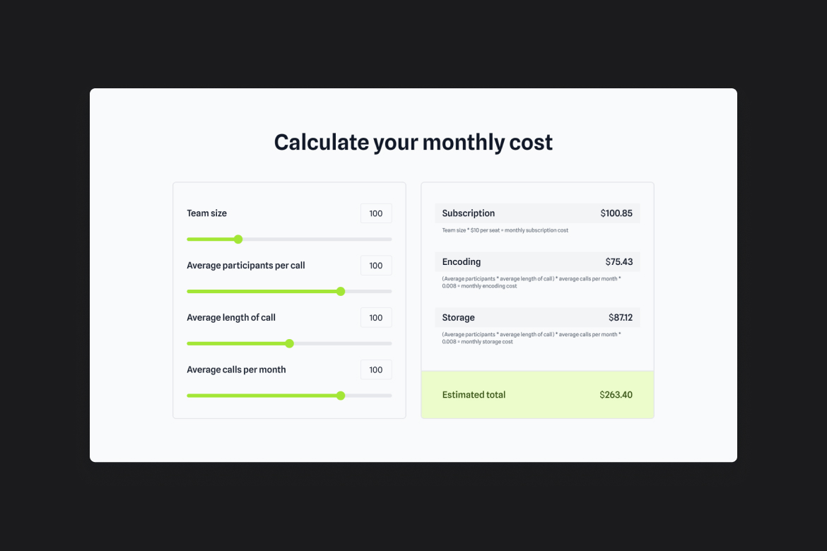 Skillthrive Monthly Price Calculator